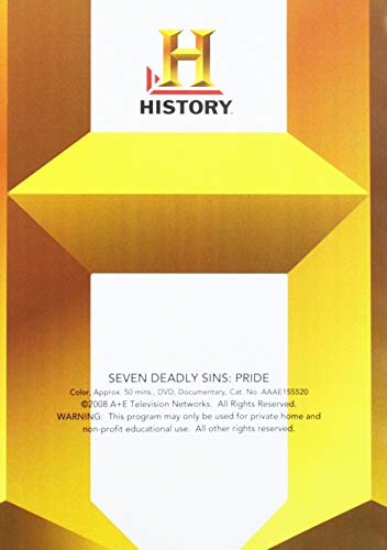 【中古】【未使用・未開封品】Seven Deadly Sins: Pride [DVD] [Import]【メーカー名】【メーカー型番】【ブランド名】A&E Home Video ジャンル別, 輸入盤, 輸入盤 【商品説明】Seven De...