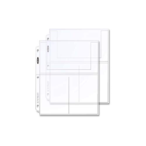 【中古】【未使用・未開封品】20 (Twenty Pages) - BCW Pro 3-Pocket Page (4 X 6 Cards, Postcards or Photos)【メーカー名】【メーカー型番】【ブランド名】BCW カテゴリ...