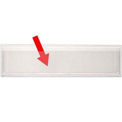 【中古】【未使用・未開封品】ストアスマートピール&スティック1?" x 4?"シェルフタグ/ラベルホルダー???25-pack???Open Long Side???spcstb2432l-25【メーカー名】【メーカー型番】【ブランド名】S...