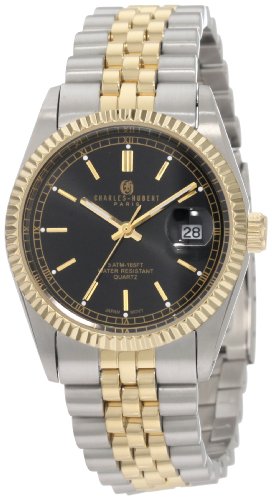 【中古】【未使用・未開封品】Charles-Hubert- Paris Mens Two-Tone Stainless Steel Quartz Watch #3635-B【メーカー名】【メーカー型番】【ブランド名】Charles Hube...