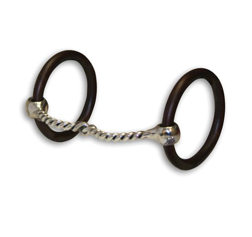 【中古】【未使用・未開封品】The Bob Avila Collection by Professionals Choice Equine O-Ring Sweet Iron Twist Mouth Snaffle Bit【メーカー名】【メ...