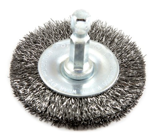 【中古】【未使用・未開封品】Forney 72728 Wire Wheel Brush, Fine Crimped with 1/4-Inch Hex Shank, 2-Inch-by-.008-Inch by Forney【メーカー名】【...