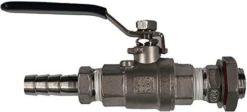 【中古】【未使用・未開封品】HomeBrewStuff 1/2 Stainless Steel Valve Weldless Bulkhead For Home Brew Kettle by Home Brew Stuff【メーカー名】【メ...