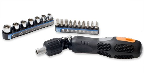 【中古】【未使用・未開封品】Syba SY-ACC65042 18-Piece 2-in-1 Design Ratchet & Screw Driver Tool Kit【メーカー名】【メーカー型番】【ブランド名】Syba ドライバーセット...