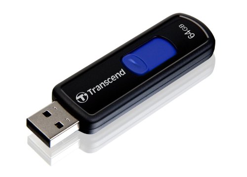 【中古】【未使用・未開封品】Transcend USBメモリ 64GB USB 2.0 スライド式 ブラック TS64GJF500【メーカー名】【メーカー型番】【ブランド名】トランセンドジャパン USBメモリ・フラッシュドライブ, Targ...