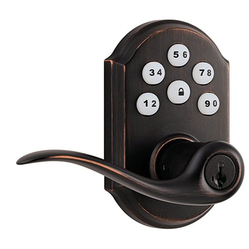 【中古】【未使用・未開封品】Kwikset 912 SmartCode? Electronic w/Tustin Lever featuring SmartKey? and Z-Wave in Venetian Bronze スマートキー【...