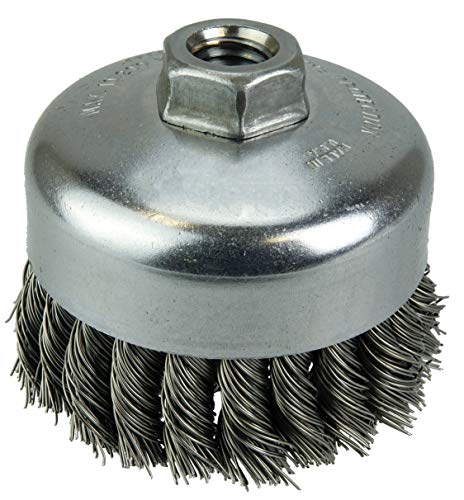 【中古】【未使用・未開封品】Weiler 804-12306 4 in. Single Row Wire Cup Brush .014, .63 in.-11 A.H. -Sr-4【メーカー名】【メーカー型番】【ブランド名】Weiler カ...