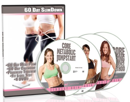 【中古】【未使用・未開封品】60 Day SlimDown with Lindsay Brin & Moms Into Fitness【メーカー名】【メーカー型番】【ブランド名】Moms Into Fitness ジャンル別, Custom...