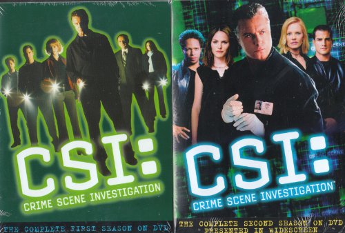 【中古】【未使用・未開封品】CSI: Crime Scene Investigation - The Complete First & Second Seasons (DVD) - Starring William Peterson (DV...