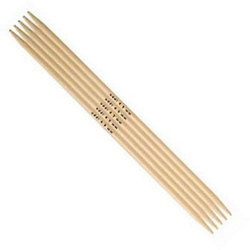 【中古】【未使用・未開封品】(Size US 08 (5.00 mm)) - 6" (15cm) addi Double Pointed Natura Bamboo knitting Needles (Set of 5)【メーカー名】【メー...