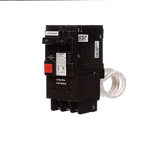 【中古】【未使用・未開封品】Siemens QE220 20-Amp Double Pole 120/240-Volt Group Fault Equipment Protection Circuit Breaker by Siemens【...