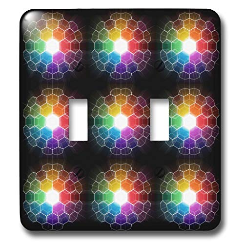 【中古】【未使用・未開封品】3drose LSP 21927?_ 2?Honeycomb Spectrum Shows Stylizedバーストのライトthroughプリズムinto Honeycombダブル切り替えスイッチ【メーカー名】【...