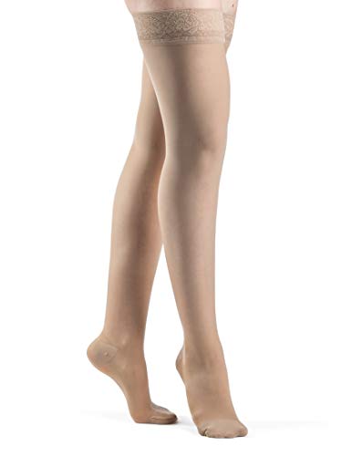 【中古】【未使用・未開封品】Sigvaris EverSheer 782NSSW33 20-30mmHg Womens Close Toe Thigh, Natural, Small and Short by Sigvaris【メーカー名】...