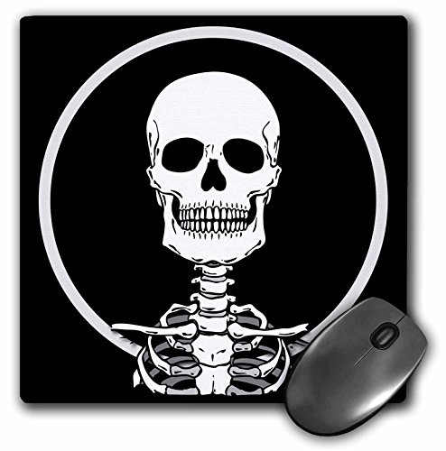 【中古】【未使用・未開封品】3drose LLC 8?x 8?x 0.25インチのマウスパッド、スケルトンスカルブラック( MP _ 25041?_ 1?)【メーカー名】【メーカー型番】【ブランド名】3dRose Office Produc...