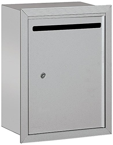 【中古】【未使用・未開封品】Salsbury Industries 2245AP Standard Recessed Mounted Letter Box with Commercial Lock, Private Access, Alum...