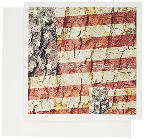 【中古】【未使用・未開封品】Patricia Sanders Creations???American Flag God Bless America???グリーティングカード Set of 6 Greeting Cards【メーカー名】【メ...