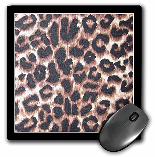 【中古】【未使用・未開封品】3dRose LLC 8 x 8 x 0.25インチ マウスパッド ブラックフレーム ヒョウ柄 アニマルプリント (mp_30873_1)【メーカー名】【メーカー型番】【ブランド名】3dRose Office P...