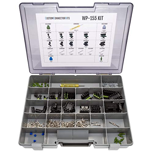 【中古】【未使用・未開封品】DELPHIKITS Delphi ウェザーパックコネクターキット WP-155: 密閉型防水自動車電気コネクター 20-12ゲージ 155ピースキット【メーカー名】【メーカー型番】【ブランド名】DELPHIKI...