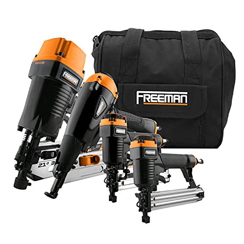 【中古】【未使用・未開封品】Freeman P4FRFNCB Framing/Finishing Combo Kit with Canvas Bag, 4-Piece by Prime Global Products [並行輸入品]【メーカ...