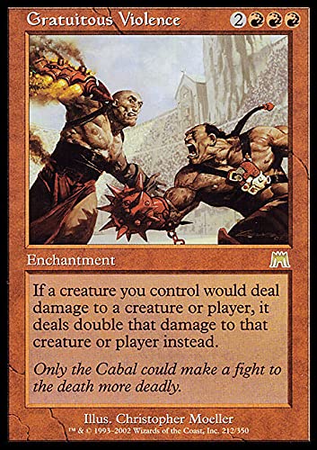 【中古】【未使用・未開封品】Magic: the Gathering - Gratuitous Violence - Onslaught - Foil【メーカー名】【メーカー型番】【ブランド名】ウィザーズ・オブ・ザ・コースト(Wizards...