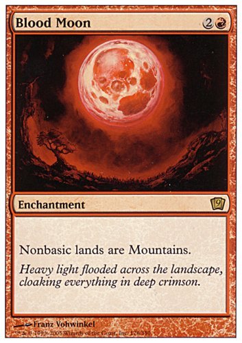 【中古】【未使用・未開封品】Magic: the Gathering - Blood Moon - Ninth Edition【メーカー名】【メーカー型番】【ブランド名】Magic The Gathering おもちゃ_2column 【商...