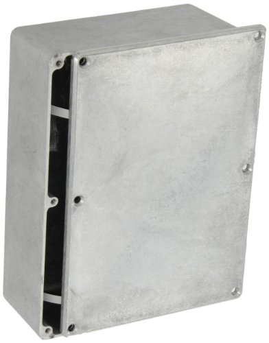 【中古】【未使用・未開封品】BUD Industries CN-5709 Die Cast Aluminum Enclosure, 6-49/64 Length x 4-49/64 Width x 2-7/32 Height, Natura...