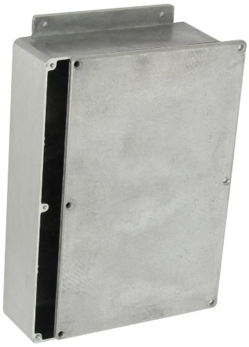 【中古】【未使用・未開封品】BUD Industries CN-6711 Die Cast Aluminum Enclosure with Mounting Bracket, 8-3/4 Length x 5-47/64 Width x 2...