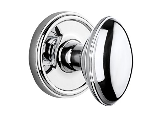 【中古】【未使用・未開封品】Grandeur Georgetown Rosette with Eden Prairieノブ、プライバシー???2.375インチ、明るいクロム【メーカー名】【メーカー型番】【ブランド名】Grandeur ドアノ...