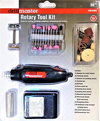【中古】【未使用・未開封品】Drill Master Rotary Tool Kit - 80 Pc【メーカー名】【メーカー型番】【ブランド名】Drill Master カテゴリー別, DIY & Garden - AmazonGlobal...