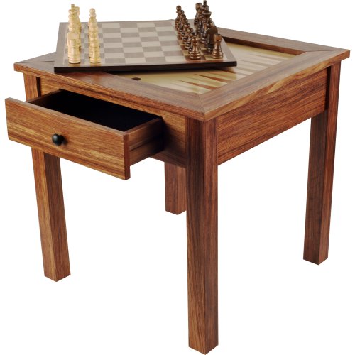 【中古】【未使用・未開封品】Wood 3-in-1 Chess Backgammon Table【メーカー名】【メーカー型番】【ブランド名】Hey! Play! チェス, ゲーム, おもちゃ_2column, 2189602051 game...