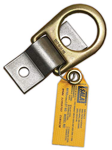 【中古】【未使用・未開封品】DBI/Sala, 2101630 D-Ring (Cadmium Plated) W/Anchorage Plate (Stainless Steel), Silver/Gold by Capital Safe...