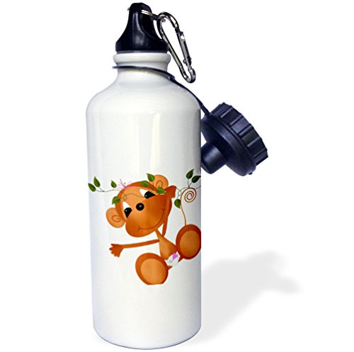 【中古】【未使用・未開封品】3dRose wb_36485_1 Elephant Soccer Sports Water Bottle, 21 oz, White by 3dRose [並行輸入品]【メーカー名】【メーカー型番】【ブランド名...