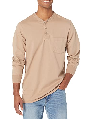 【中古】【未使用・未開封品】Bulwark Flame Resistant 6.25?Ozコットン長袖タグなしヘンリーシャツ カラー: ベージュ【メーカー名】【メーカー型番】【ブランド名】Bulwark FR シャツ, シャツ・ワイシャツ,...