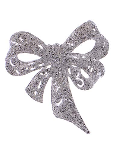 【中古】【未使用・未開封品】アリランシルバートーンクリアクリスタル色付きラインストーン弓リボンブローチピン【メーカー名】【メーカー型番】【ブランド名】Alilang ブローチ 【商品説明】アリランシルバートーンクリアクリスタル色付きラインス...