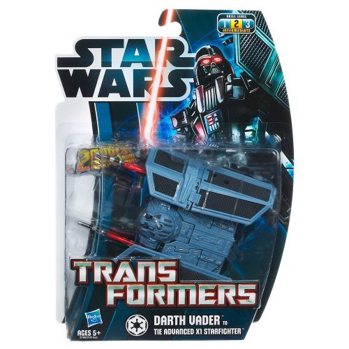【中古】【未使用・未開封品】Star Wars Transformers Darth Vader to Tie Advanced X1 Starfighter【メーカー名】【メーカー型番】【ブランド名】ハズブロ(HASBRO) ロボット・子...