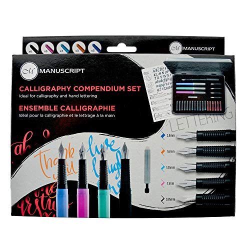 【中古】【未使用・未開封品】Manuscript Calligraphy Compendium Set- (並行輸入品)【メーカー名】【メーカー型番】【ブランド名】Manuscript Pen 筆ペン, 筆ペン, パントリー_筆記具_ペン ...