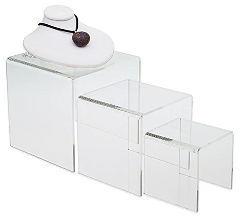 【中古】【未使用・未開封品】SourceOne 3,4,5 Inch Square Acrylic Riser Set, Clear by SourceOne【メーカー名】【メーカー型番】【ブランド名】Onesource 机上用品・文具収納...