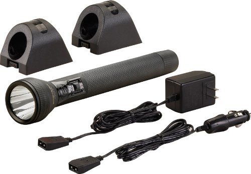 【中古】【未使用・未開封品】Streamlight 25203 SL-20LPFull Size Rechargeable LED Flashlight with 120-Volt AC/DC Charger, Black by Strea...