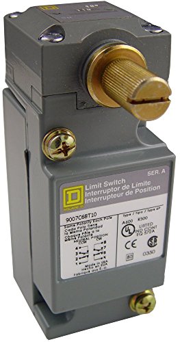 【中古】【未使用・未開封品】Square D 9007C68T10 Heavy Duty NEMA Limit Switch, Neutral Position, 2 Pole, Neutral-Position Rotary Head, ...