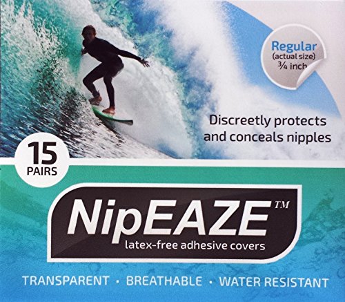 【中古】【未使用・未開封品】NipEaze - 15pairs - The Original Transparent Nip Protector - Nipple Chafing Prevention - Running Gear (Ext...
