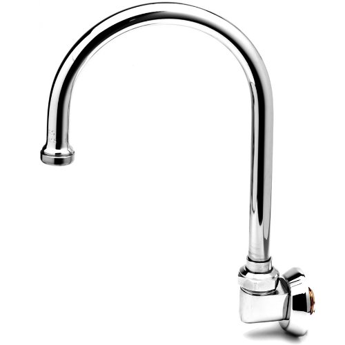 【中古】【未使用・未開封品】T&S Brass B-0527 Swivel Gooseneck, Wall Mount, 2.2 GPM Aerator, 5-3/4 Spread, 10-1/2 Height by T&S Brass【メ...
