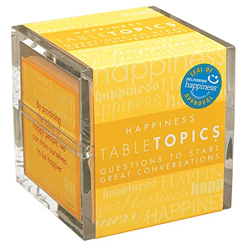 【中古】【未使用・未開封品】TABLETOPICS Happiness: Questions to Start Great Conversations【メーカー名】【メーカー型番】【ブランド名】Tabletopics ロボット・子ども向けフ...