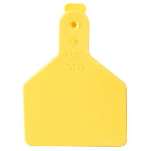 【中古】【未使用・未開封品】Calf Tag, Yellow, 2-3/8 x 3-1/4-In., 25-Pk. -9053610【メーカー名】【メーカー型番】【ブランド名】Z Tags 名札・IDタグ, 犬用品 ハーネス 【商品説明】C...