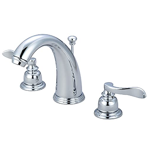【中古】【未使用・未開封品】Kingston Brass KB8981NFL Two Handle 8 in. to 16 in. Widespread Lavatory Faucet with Brass Pop-up【メーカー名】【メー...