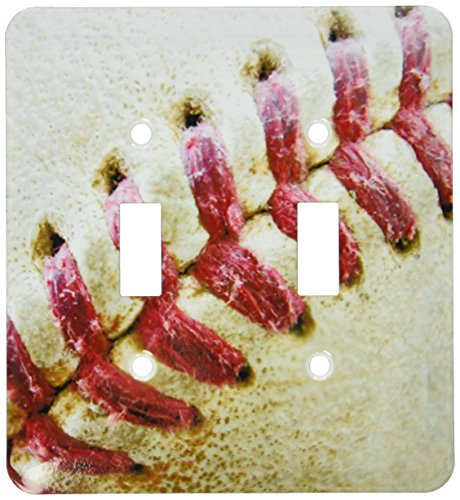 【中古】【未使用・未開封品】3drose LLC lsp _ 47841?_ 2野球の縫い目Closeupレッド、ダブル切り替えスイッチ【メーカー名】【メーカー型番】【ブランド名】3dRose スイッチカバー・プレート, DIY & Gar...