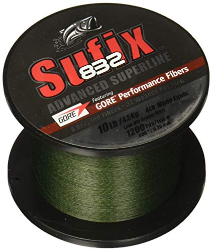 【中古】【未使用・未開封品】(29kg, Green) - Sufix 832 Braid Line-1200 Yards【メーカー名】【メーカー型番】【ブランド名】Sufix PEライン, スポーツファングッズ, Sports - Ama...