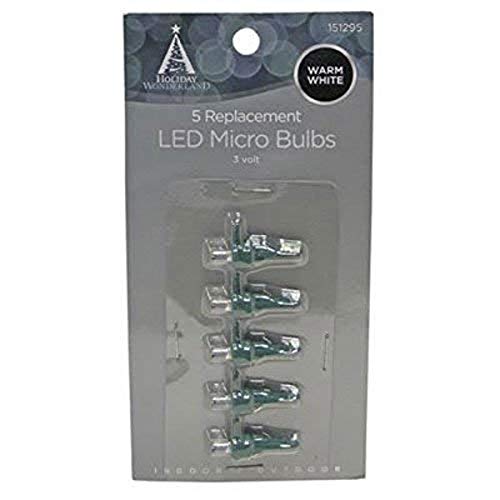 【中古】【未使用・未開封品】Christmas Lights LED Replacement Bulb, Micro, Warm White, 5-Pk. -11211-88【メーカー名】【メーカー型番】【ブランド名】Noma/Inlite...