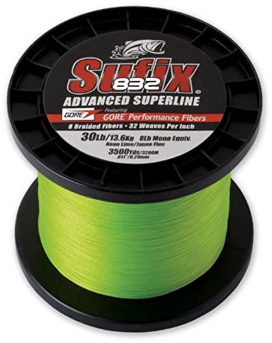 【中古】【未使用・未開封品】(36kg, Neon Lime) - Sufix 832 Braid Line-3500 Yards【メーカー名】【メーカー型番】【ブランド名】Sufix PEライン, スポーツケア・アクセサリ・競技備品, S...