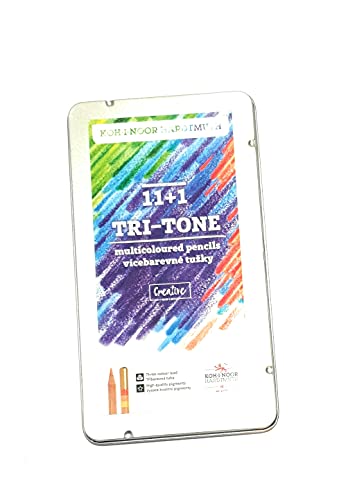 【中古】【未使用・未開封品】KOH - I - NOOR tri-toneマルチカラーPencils【メーカー名】【メーカー型番】【ブランド名】Kohinoor カテゴリー別, 色鉛筆, 色鉛筆, 新学期文具, パントリー_筆記具_鉛筆・シ...
