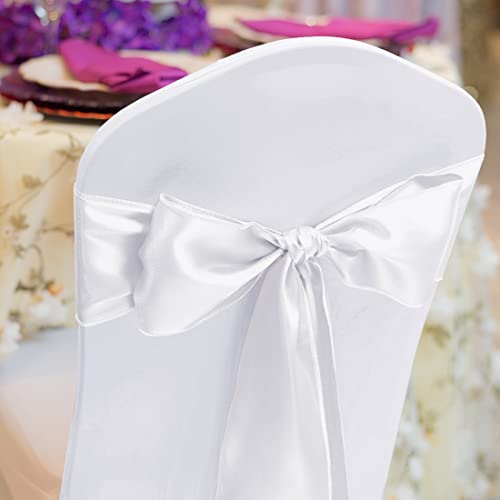 【中古】【未使用・未開封品】LinenTablecloth Satin Sash (10-Piece) White by LinenTablecloth [並行輸入品]【メーカー名】【メーカー型番】【ブランド名】LinenTableclot...